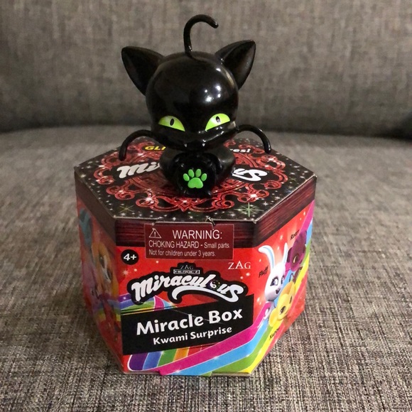 Miraculous Ladybug | Toys | Miraculous Miracle Box Kwami Surprise Plagg ...